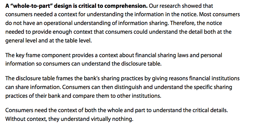 Good Design of Privacy Notices – Open Law Lab