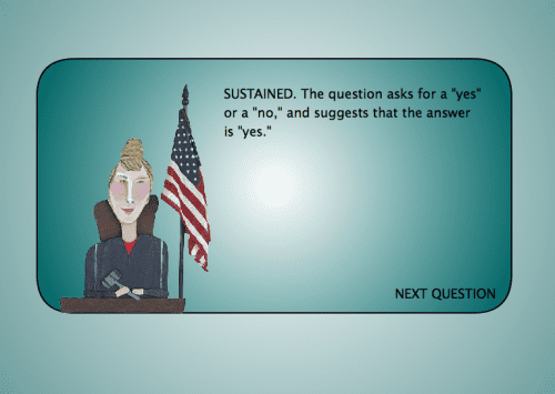 Lightweight law games & Objection! Your Honor evidence game – Open Law Lab