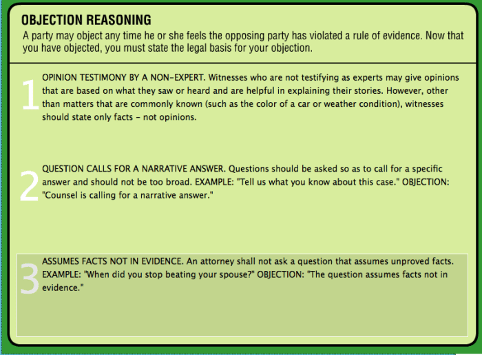 Lightweight law games & Objection! Your Honor evidence game – Open Law Lab