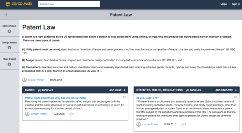 Co/Counsel: mapping the law systematically – Open Law Lab