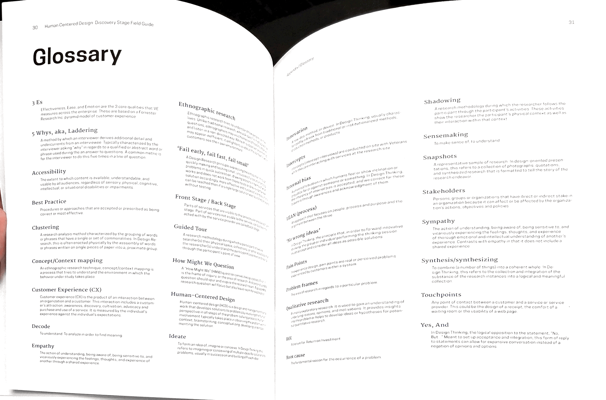 Human Centered Design toolkit book from OPM – Open Law Lab